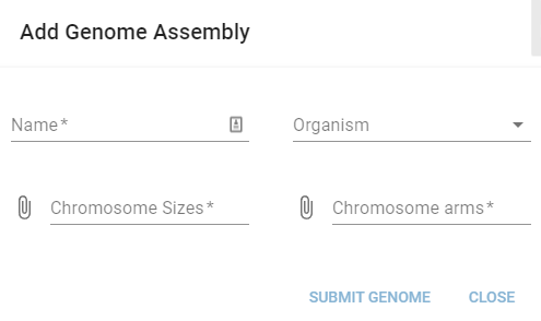 Genome assemblies :: HiCognition